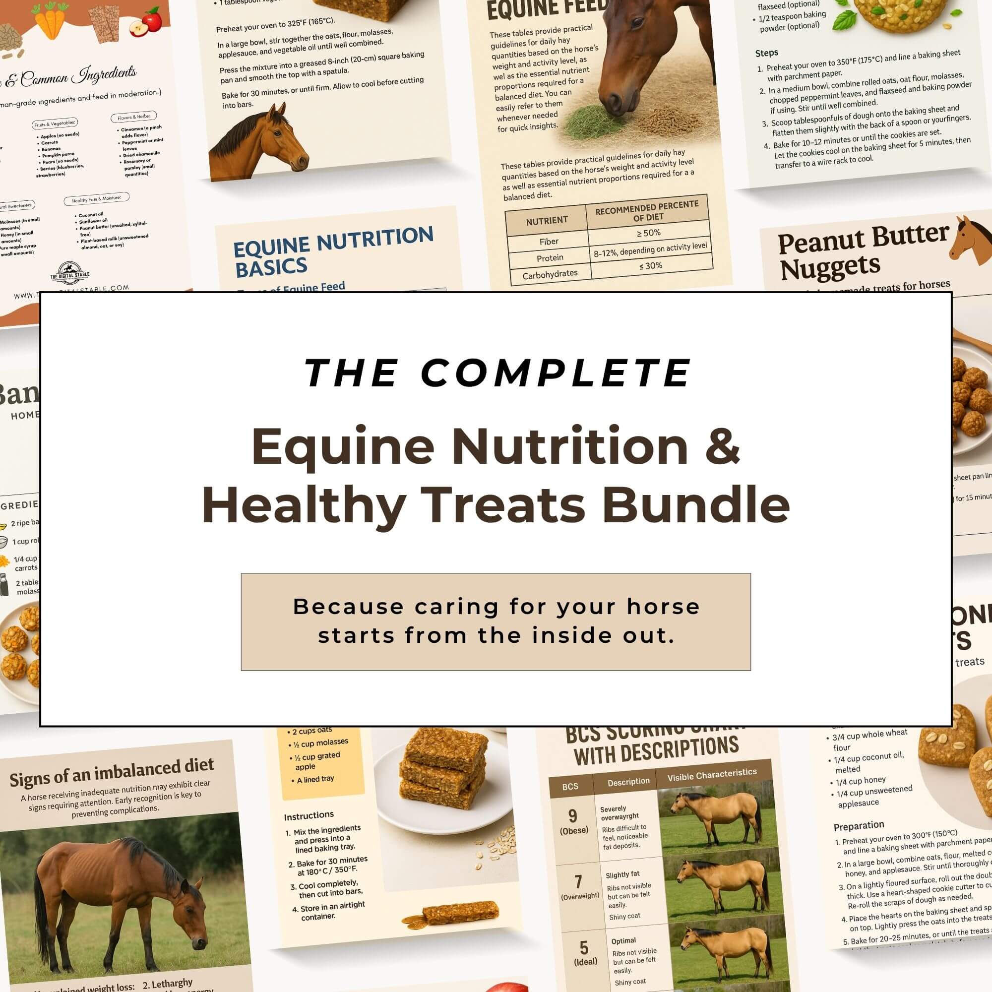 The Equine Nutrition & Treats Bundle – The Digital Stable